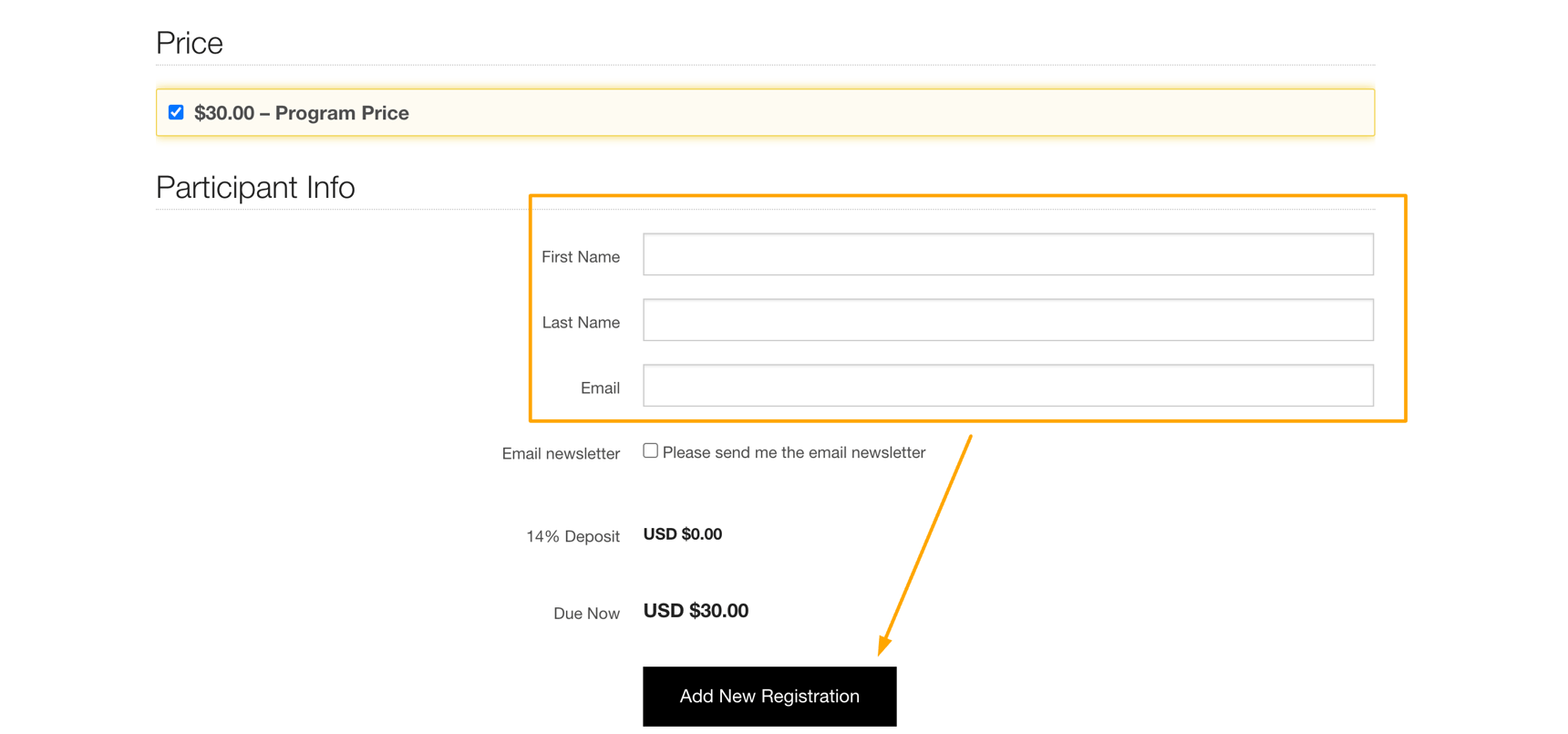 How to Manage Registrations
